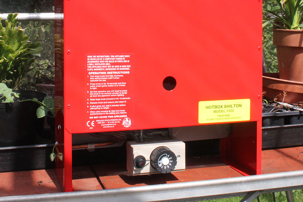 Shilton 1.5kW Greenhouse Heater | Hotbox Heaters